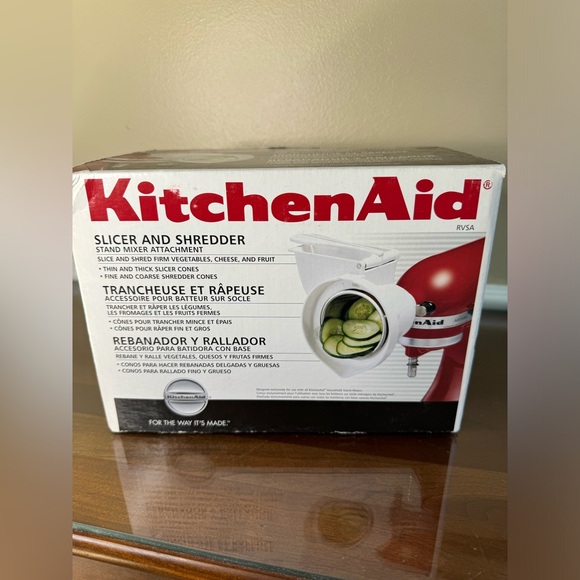 KitchenAid | Kitchen | Kitchenaid Rvsa Rotor Slicer Shredder Stand ...